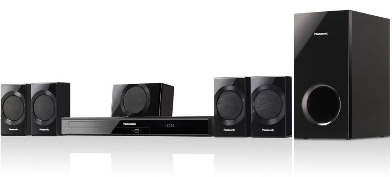 Panasonic SC-XH170 Energy Star 5.1-Channel 1000-Watt DVD Home Theater ...
